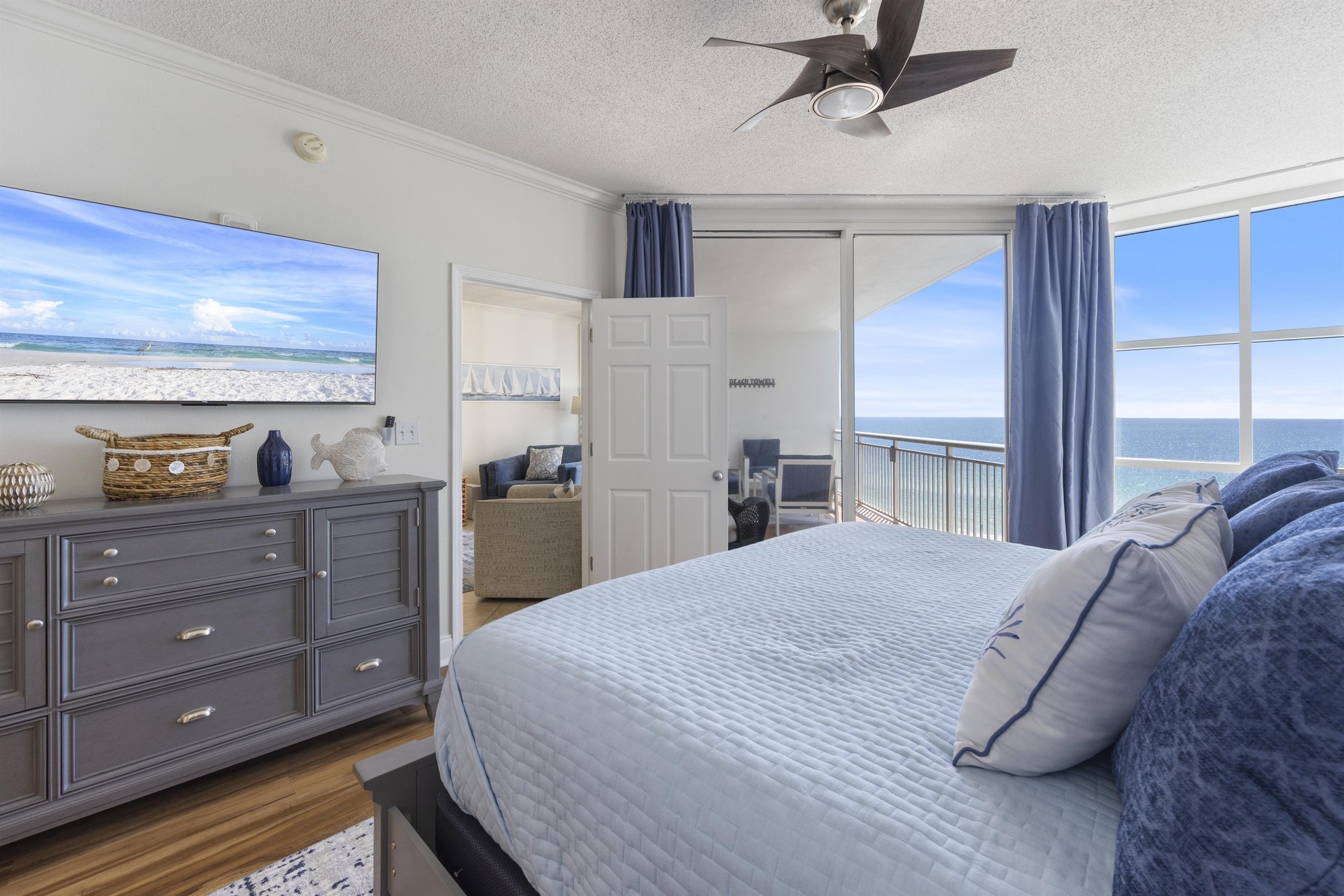 New Listing is a 6th Floor Gulf Front Condo For Best Vacay Ever! Beach Baby!