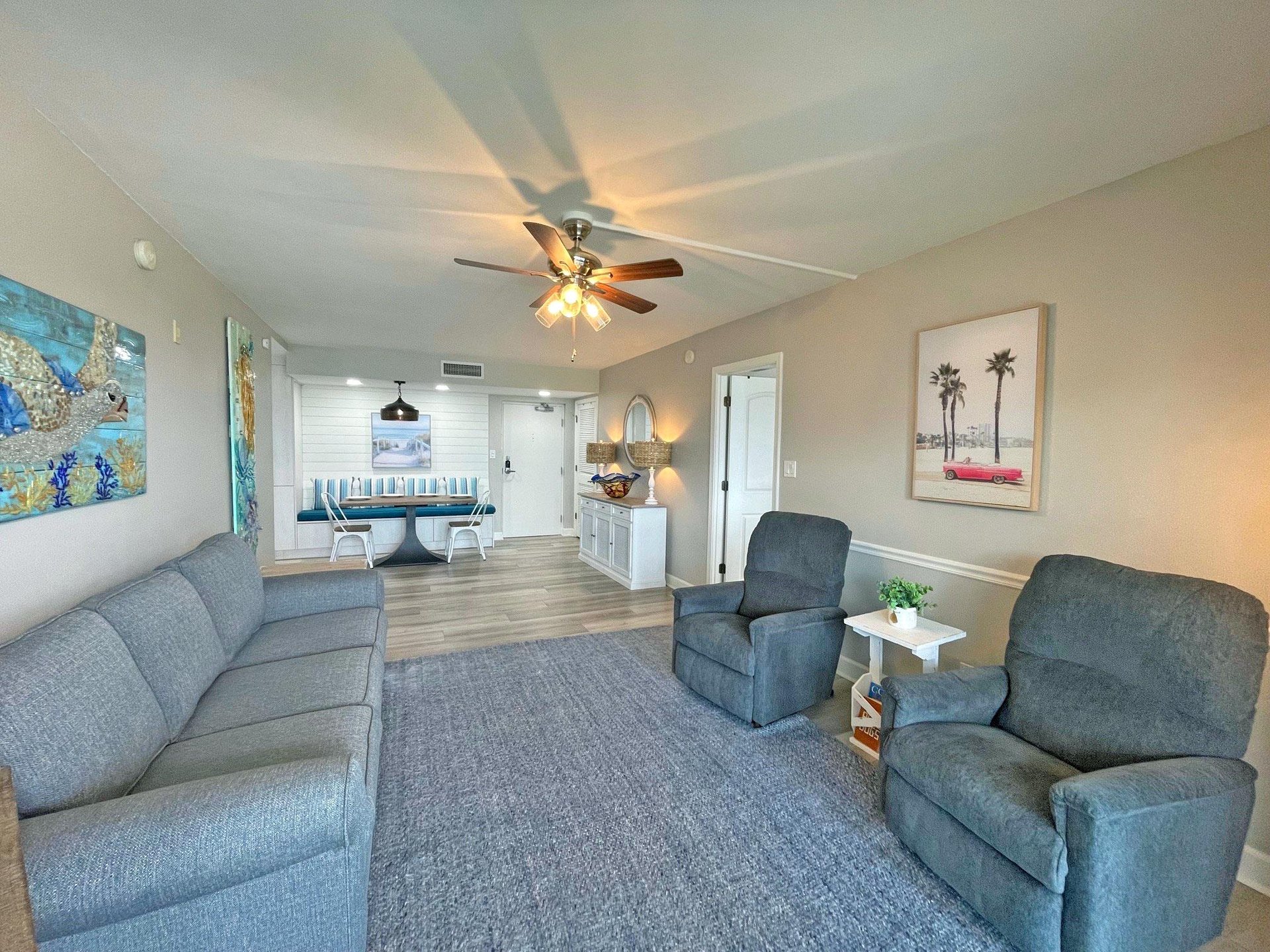 Top Floor, 1 Bedroom, 1 Bath Gulf Front Condo at Regency Towers #807E!