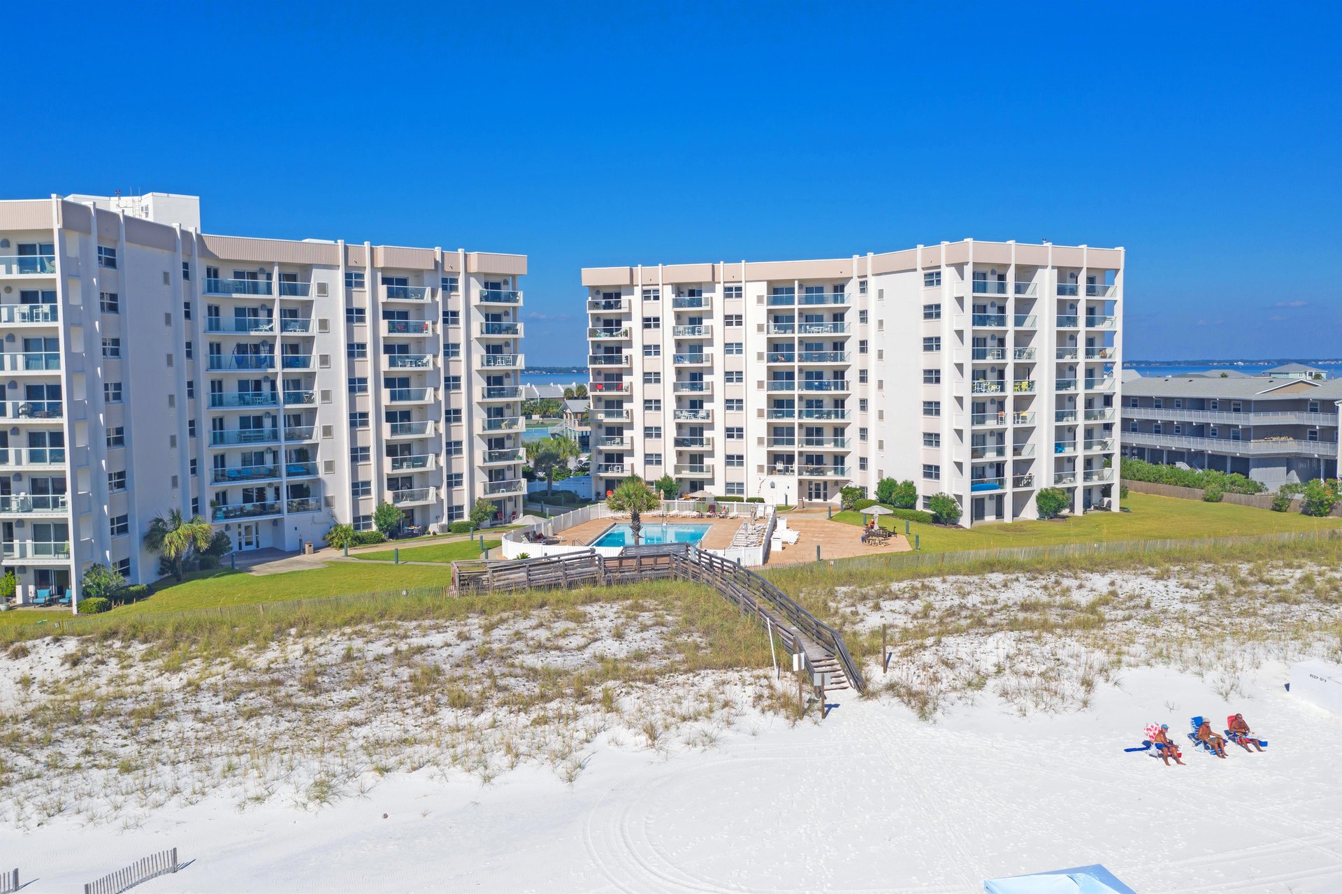 Top Floor, 1 Bedroom, 1 Bath Gulf Front Condo at Regency Towers #807E!